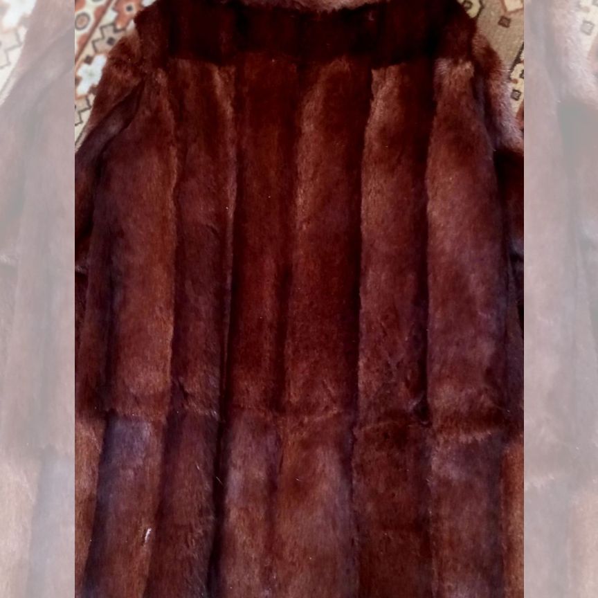 Полушубок женский из натурального меха 44 46