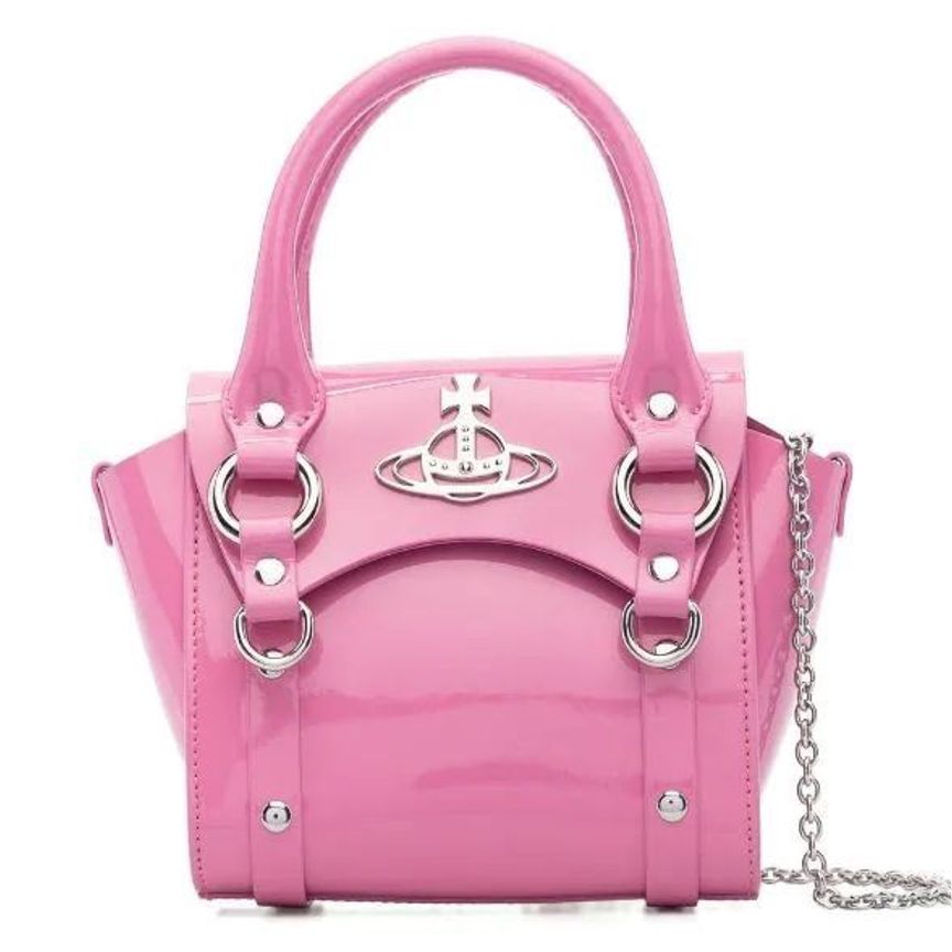 Vivienne westwood сумка розовая
