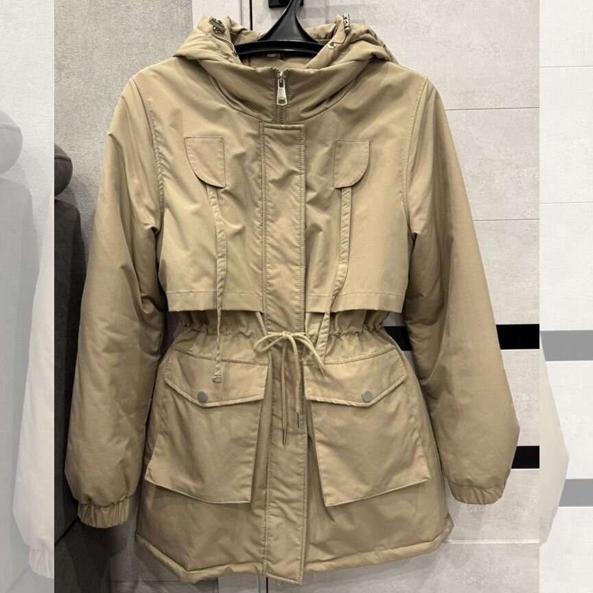 Куртка утепленная демисезонная женская 44