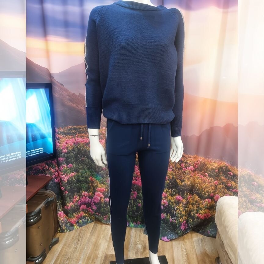 Спортивный костюм женский трикотажный 46-48