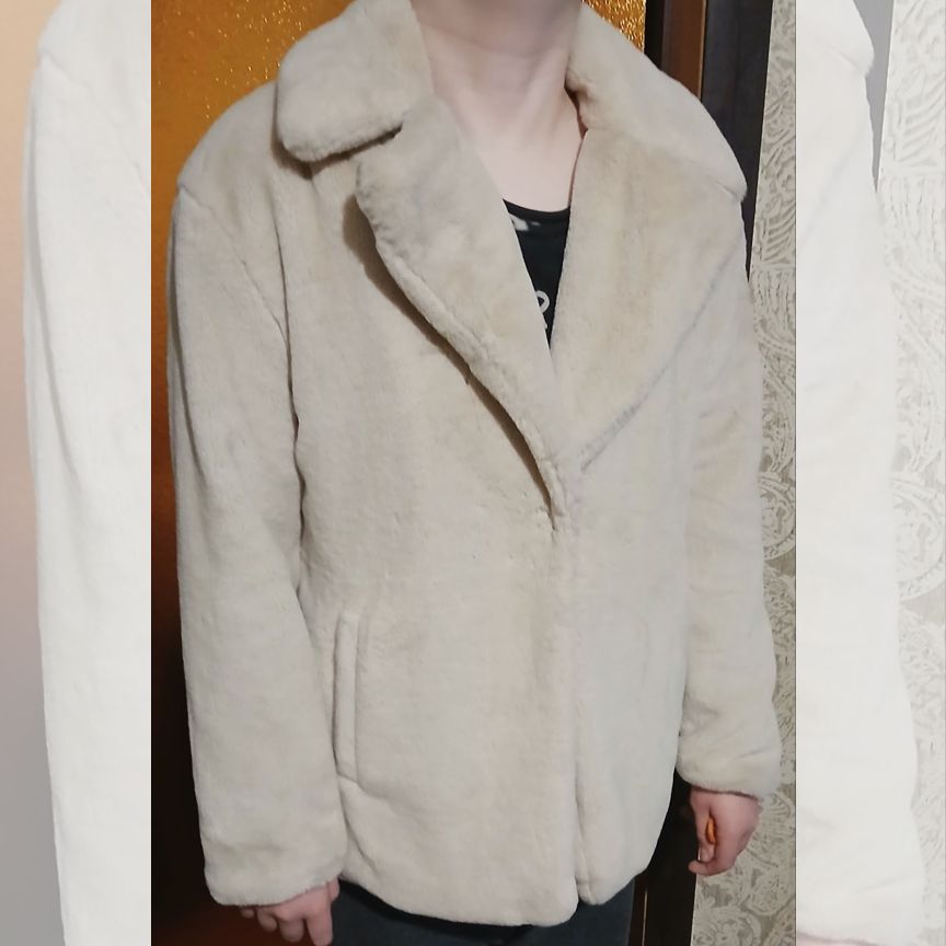 Искусственная шуба короткая