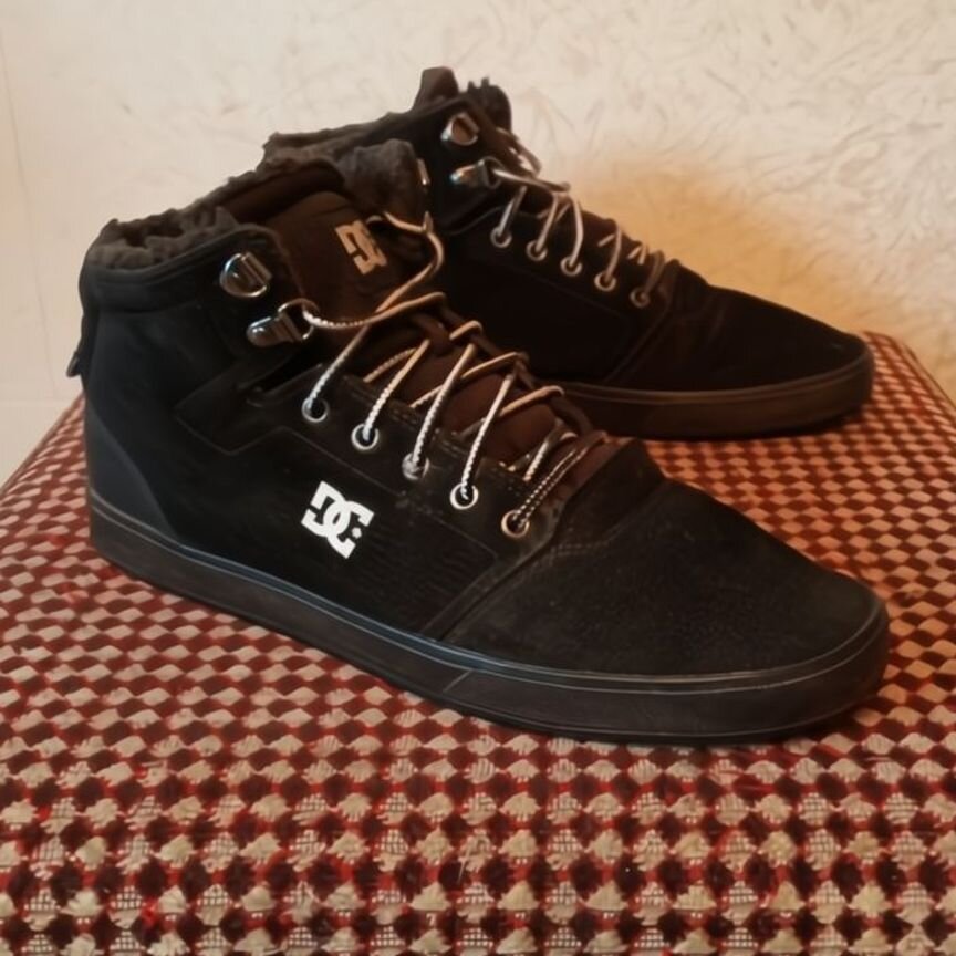 Кеды зимние DC Shoes натуральная кожа 41р